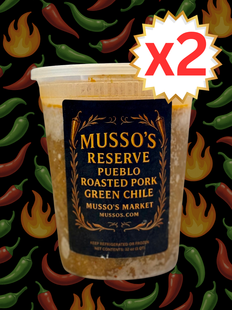 Pueblo Fire Roasted Pork Green Chile – MUSSOS.COM